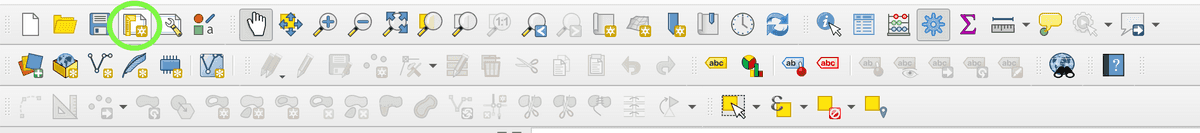 Once you have specified the name of your first layout the print layout ...