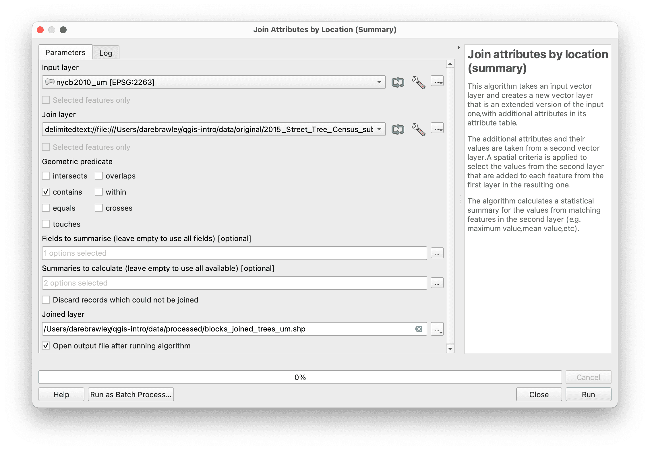 Open The Attribute Table To Check 